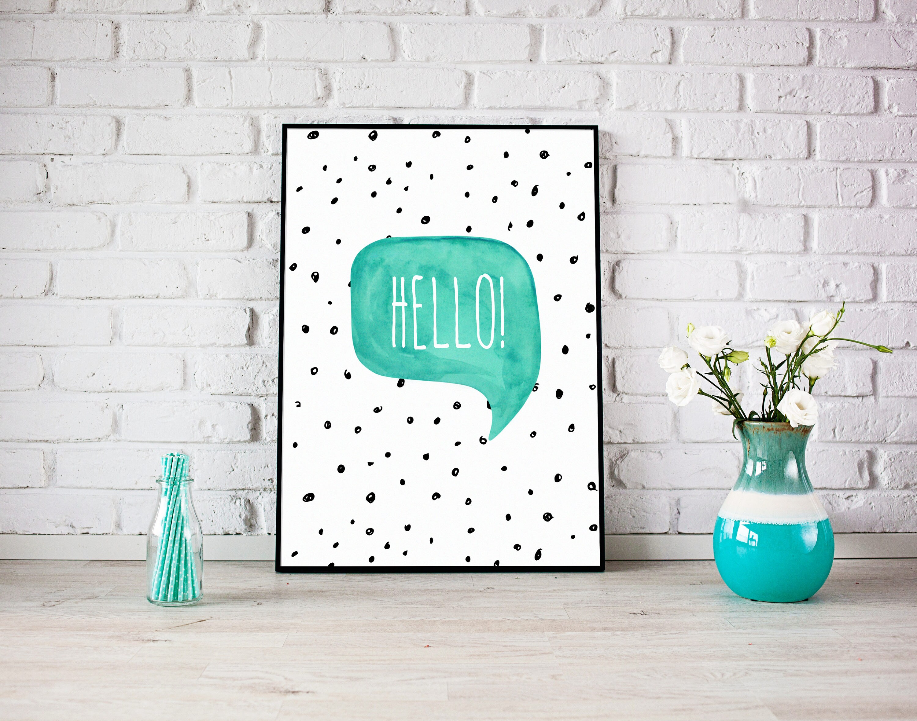 Speech Bubble Clipart. Watercolor Speech Bubble Clip Art. Hand Painted ...