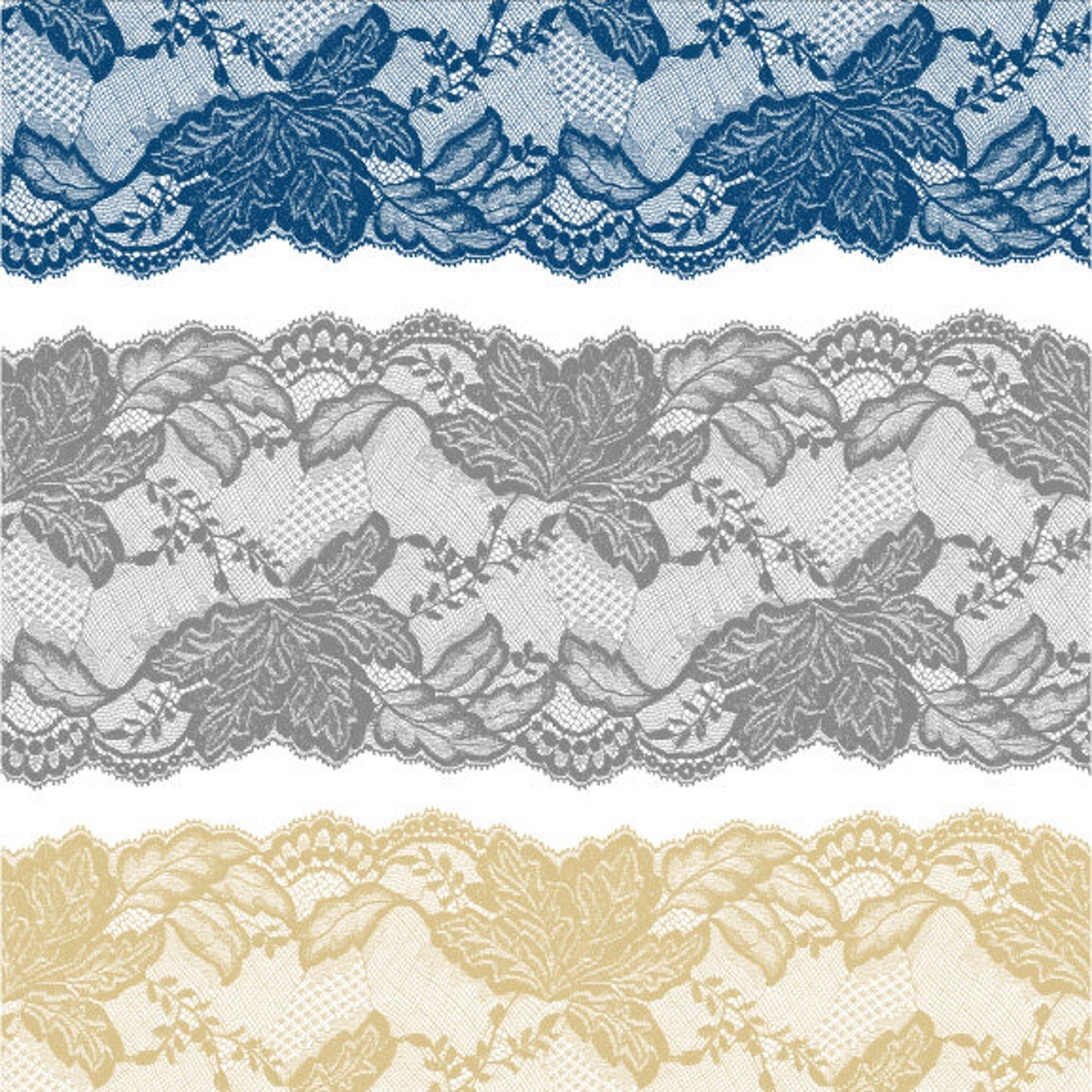 Wedding Lace Clipart. Rustic Lace Border Clip Art. Shabby Chic | Etsy