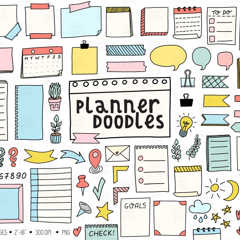 Doodle sticky note - Etsy Schweiz