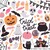 Cute Halloween Clip Art. Hand Drawn Spooky Clipart. Ghosts, Pumpkin ...