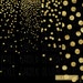 Gold Confetti Digital Paper. Black and Gold Confetti Scarpbooking ...