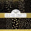 Glitter Confetti Borders Clip Art. Gold Glitter Frames. Gold, Silver ...