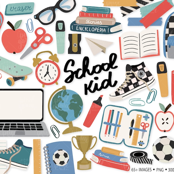 School Clip Art - Etsy