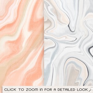 Minimalist Marble Texture Digital Paper. Neutral Marbled Background ...