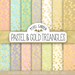 Glitter Confetti Border Clipart. Gold & Silver Confetti Frames ...