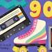 80s Clipart. Hand Drawn Eighties Nineties Nostalgia Clip Art. - Etsy