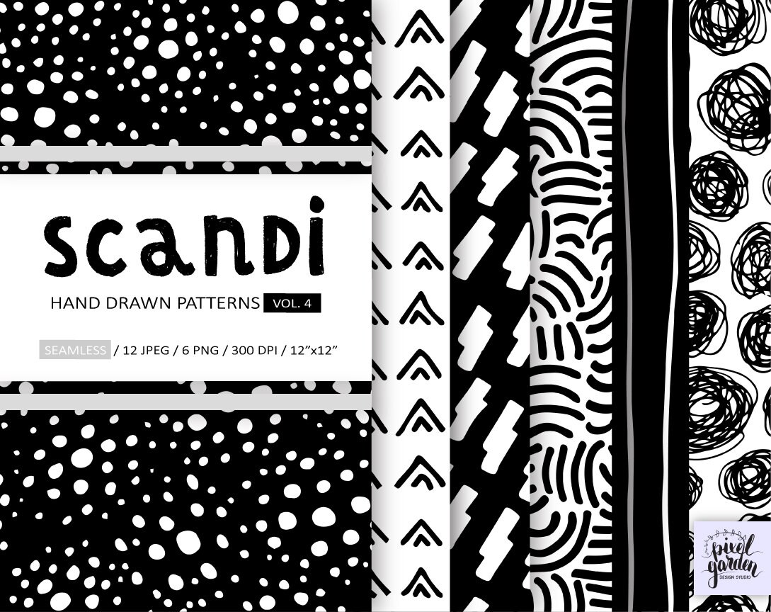 Papercraft Paper Minimalist Digital Paper 14 JPGs diy minimalist paper ...