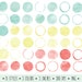 Watercolor Circles Clip Art. Hand Painted Bubbles. Hand Drawn Frames ...
