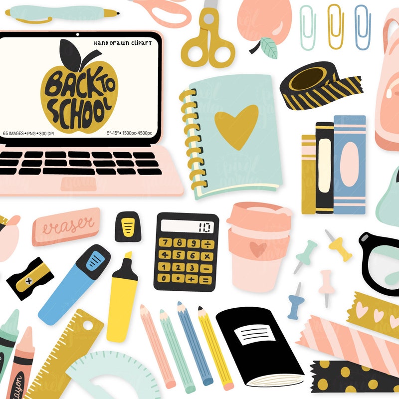 School Clipart - Etsy