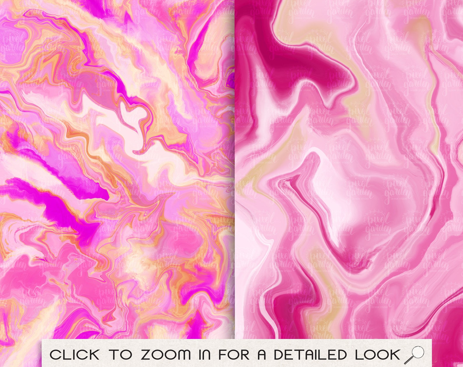 Marble Digital Paper. Purple Pink Marbled Background. Hand - Etsy