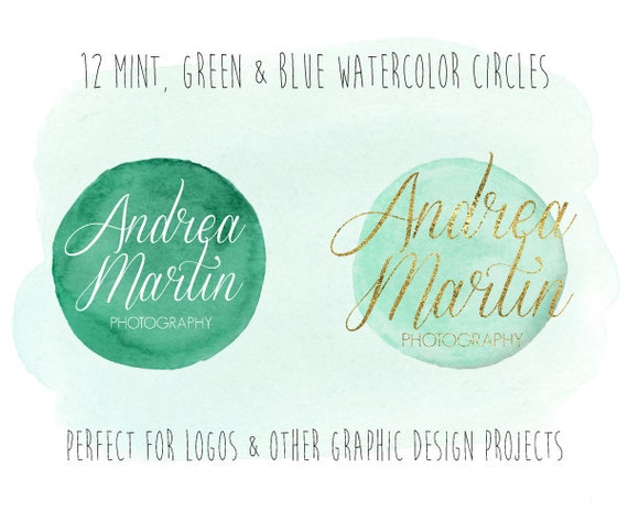 Mint Green Circle Clip Art