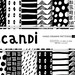 Black, White Scandinavian Digital Paper. Minimalist Doodle Patterns ...