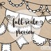 Doodle Bunting Banner Clipart. Hand Drawn Birthday Bunting. Party ...