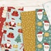 Christmas Digital Paper. Seamless Santa Claus, Chistmas Tree Patterns ...