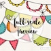 Bunting Banner Clip Art. Hand Drawn Birthday Bunting Banner. Doodle ...