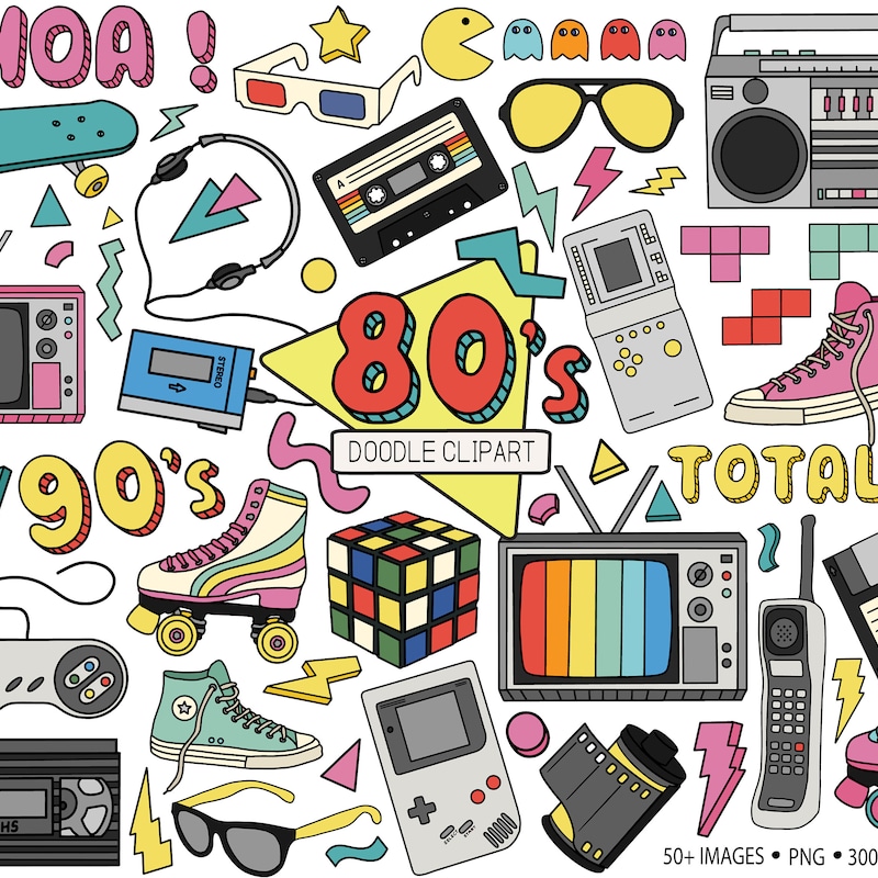 90s Clipart - Etsy
