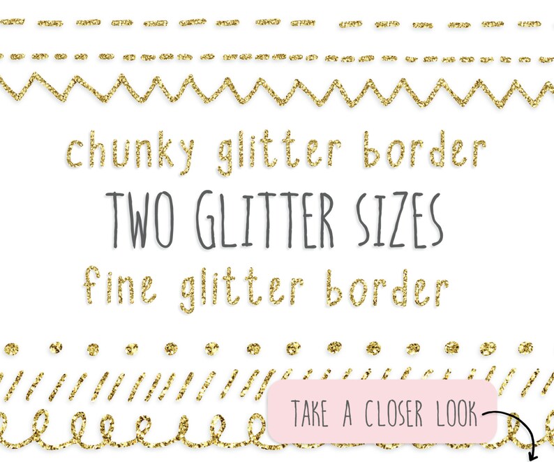 Hand Drawn Doodle Borders and Text Dividers. Digital Doodle - Etsy
