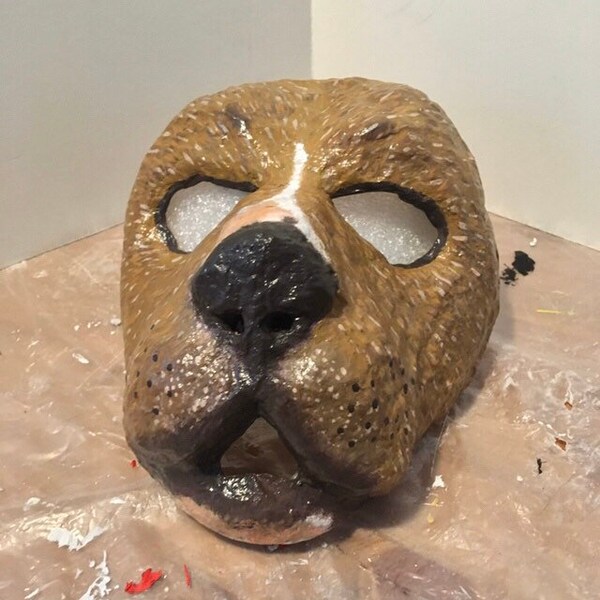Paper Mache Dog - Etsy