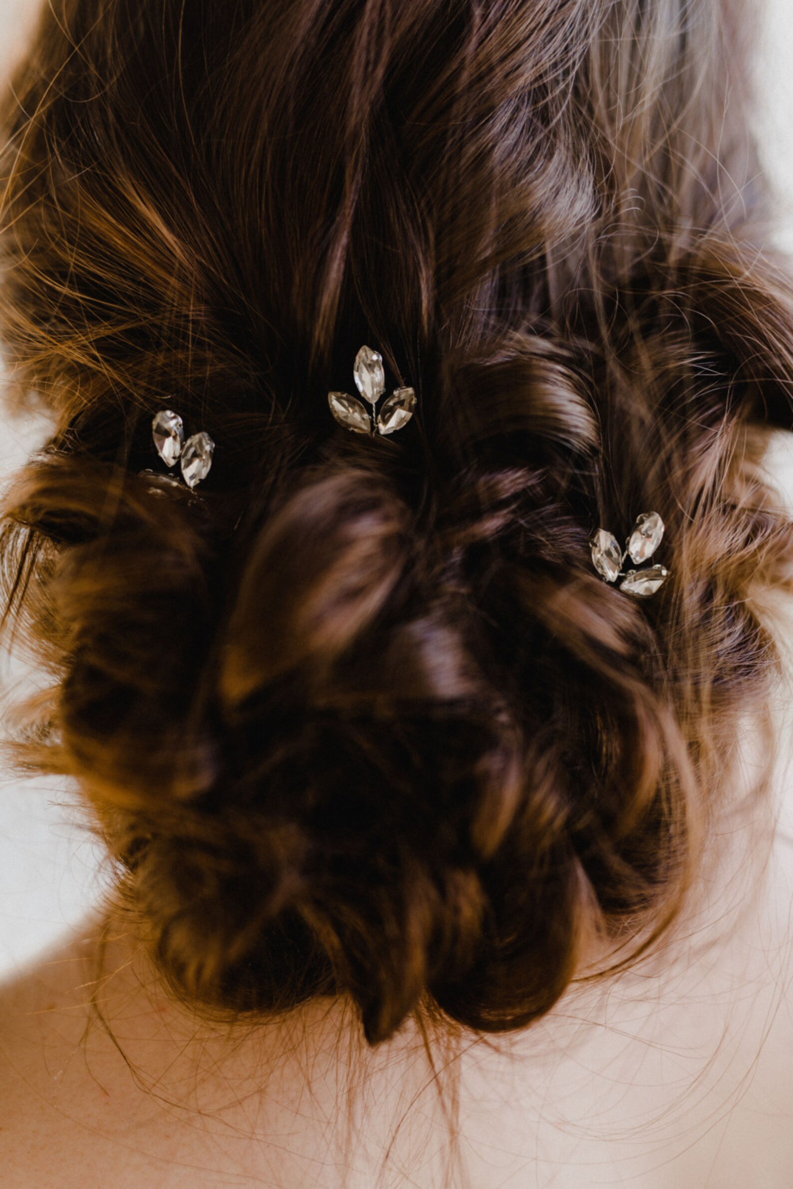 Silver Hair Pin Crystal Hair Pin Bridal Hair Pins - Etsy Canada