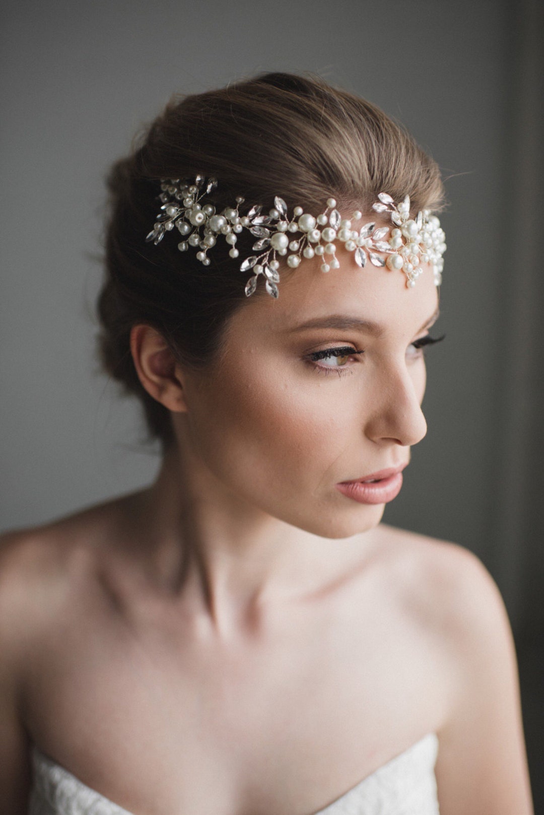 Bridal Hair Wreath Wedding Hair Piece Bridal Headpiece Wedding Hair ...