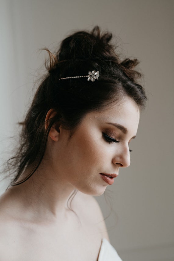 Crystal Hair Pins Bridal Bobby Pin Set Rhinestone Crystal Hair Clip Wedding Hair Accessories Monroe Pins 50 off