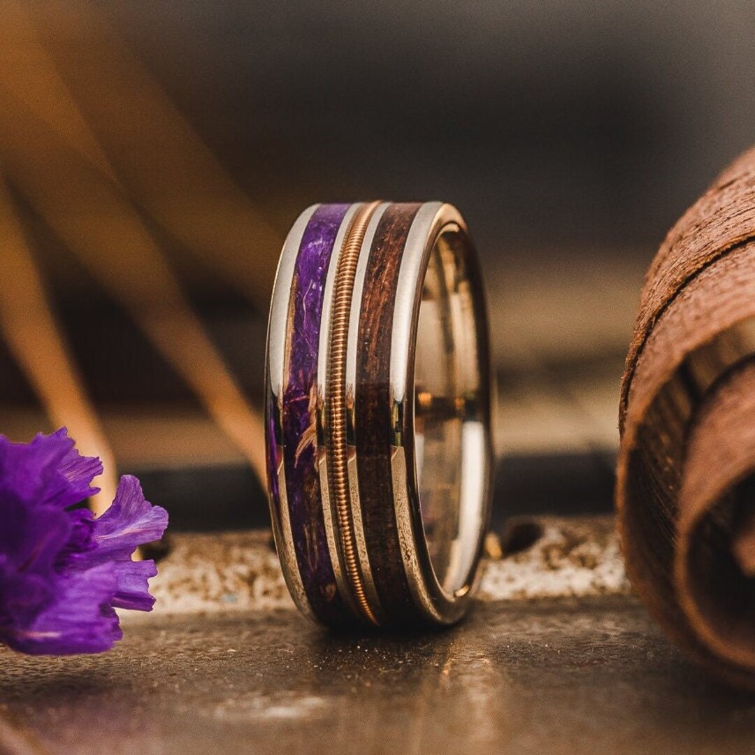 CUSTOM GUITAR RING Create Your Own Guitar String Ring With 10k Gold ...