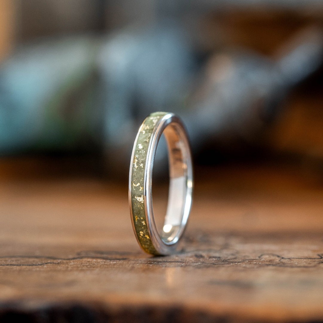 Peridot and Recycled Gold Ring for Women the Aurora Women's Wedding ...