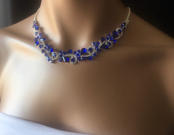 Sapphire bridal jewelry sets store