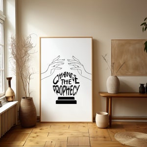 Taylor Ts Swift the Prophecy Ttpd Lyric Song Print, Printable Wall Art ...