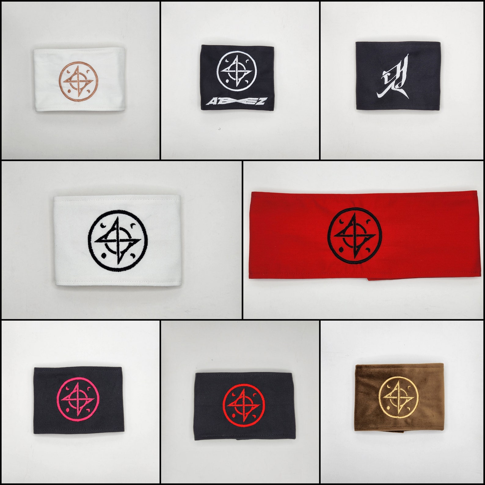 ATEEZ Captain Hongjoong Embroidered Logo Armband - Etsy