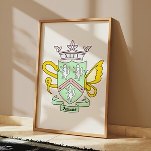 Taylor TS Swift Emblem Coat of Arms Swift Crest Digital Download Wall ...