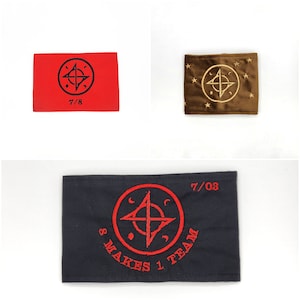 ATEEZ Captain Hongjoong Embroidered Logo Armband | Custom Sizing - Etsy