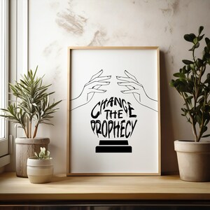Taylor Ts Swift the Prophecy Ttpd Lyric Song Print, Printable Wall Art ...