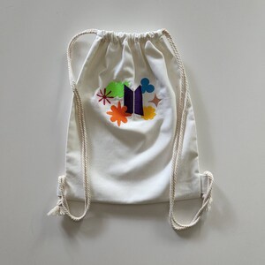 Custom Drawstring Backpack Embroidered, Cinch Bag, Twill Drawstring ...