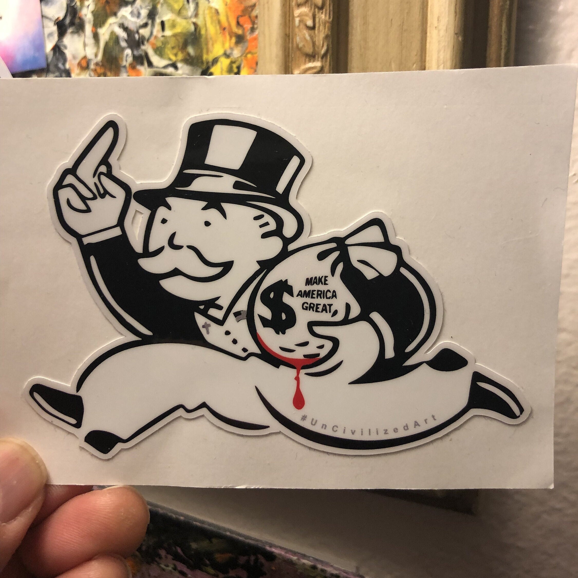 The Real Uncle Sam Decal - Etsy