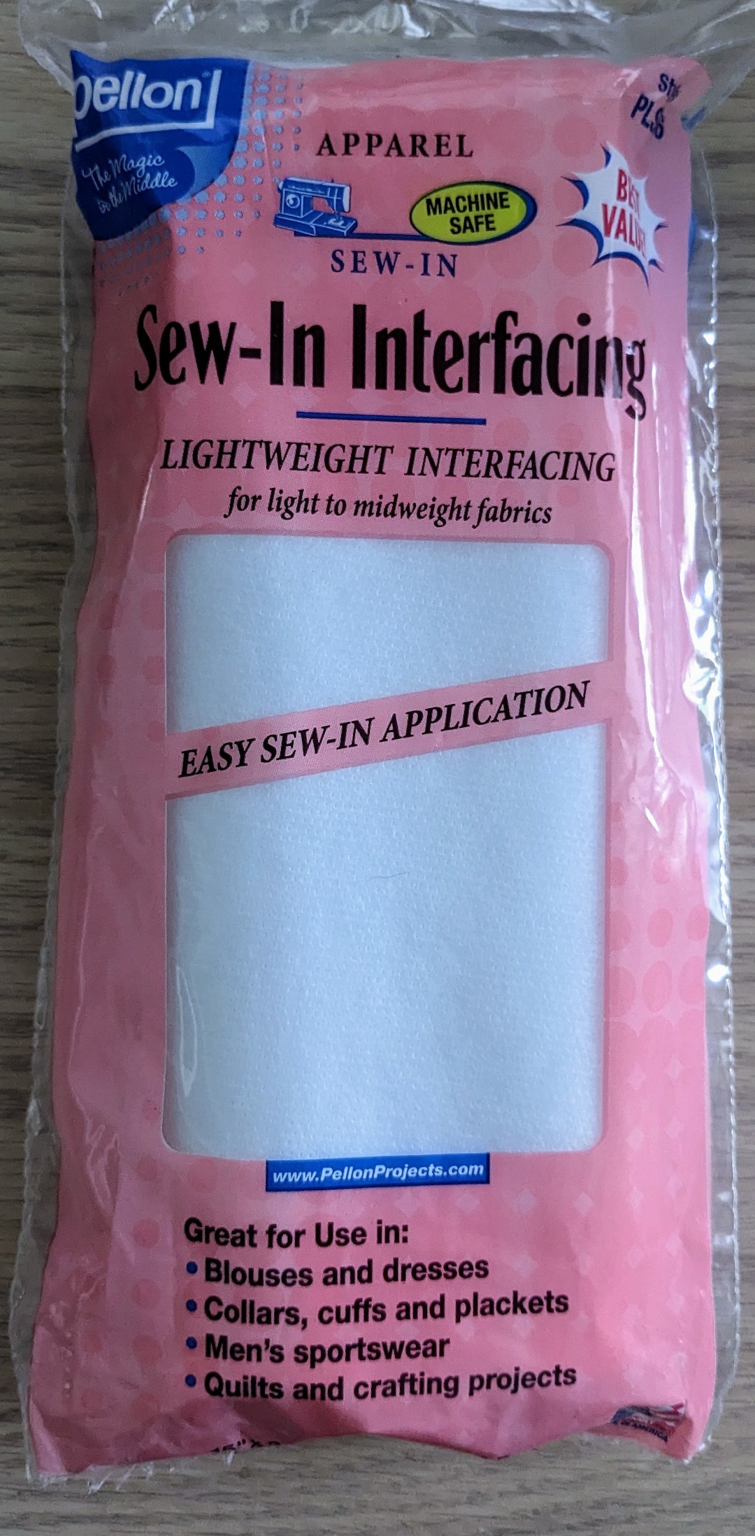 Pellon Sew-in Lightweight Interfacing White 15 X 3 Yd - Etsy