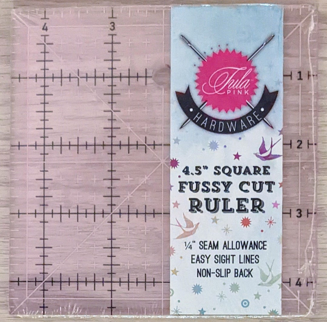 Tula Pink 4.5 Ruler With Unicorn Grip - Etsy