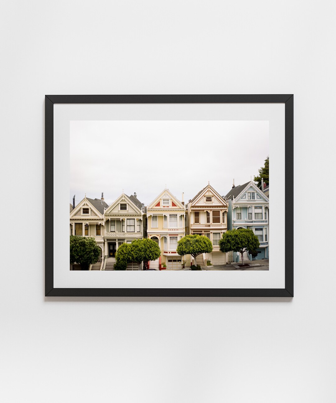 Painted Ladies Print on Film, Vintage Wall Art, Museum Quality Print ...