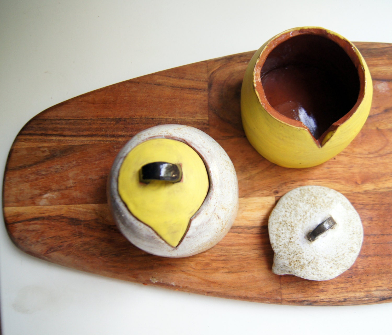 Kitchen Storage Salt Jar Ceramic Canister salt and Pepper - Etsy Israel