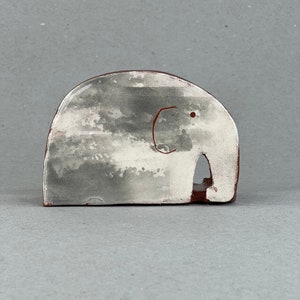 An Elephant -kitchen Decor- Sponge Holder-napkin Holder-ceramics and ...