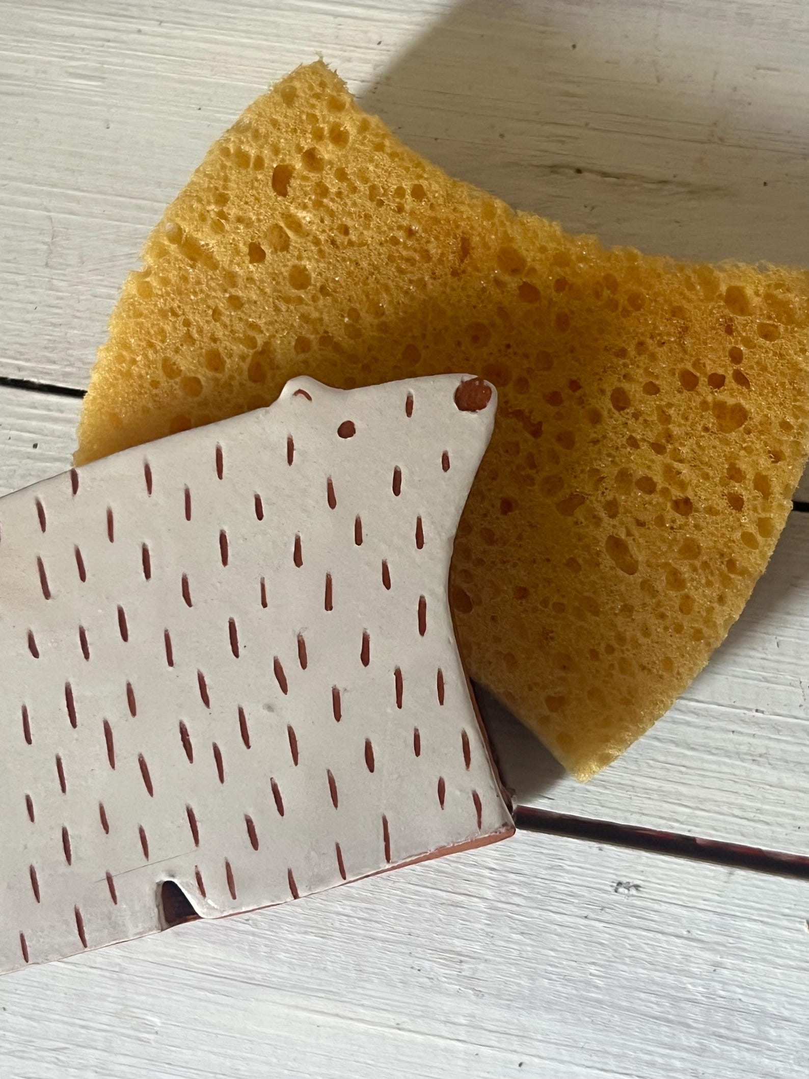 White Bear- Sponge Holder-napkin Holder- Bears Decor-ceramics and ...