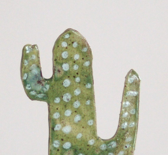 Miniature Cactus-ceramic Cactus-botanical Art-ceramic Miniature-desert ...