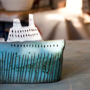 Ceramic Ship-miniature Boat-model Ship-nautical Decor-ocean Decor ...