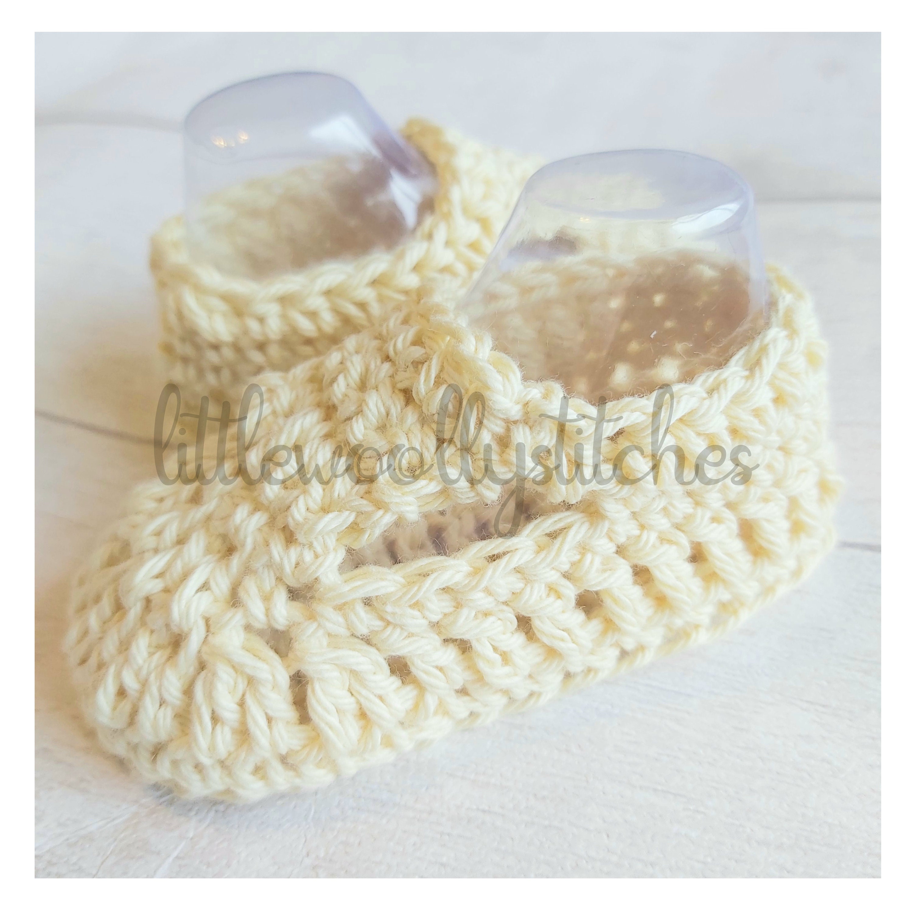 Crochet Pattern, Crochet Baby Pattern, Baby Bootie Pattern, Photo ...