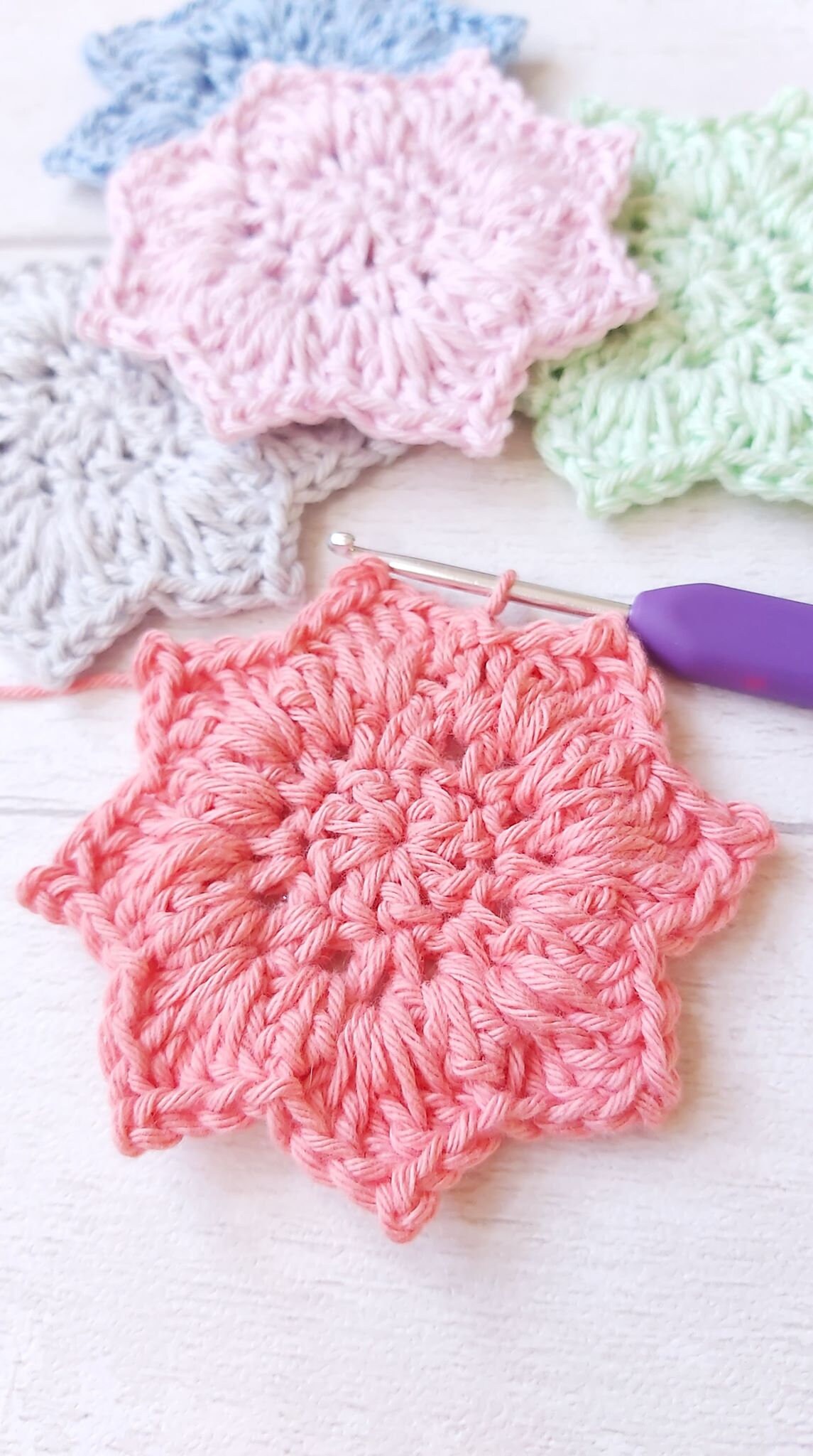 Crochet Pattern, Face Scrubbie Pattern, Crochet Face Cloth Pattern, PDF ...