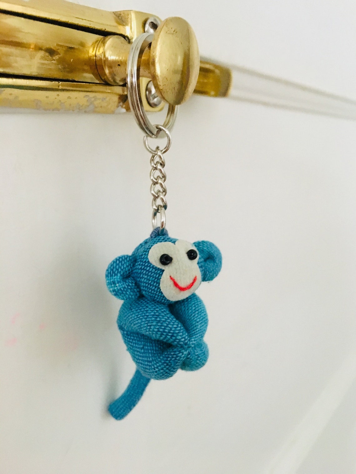 Cute Handmade Monkey Key Ring Decorations Accessories Gift Present Idea ...