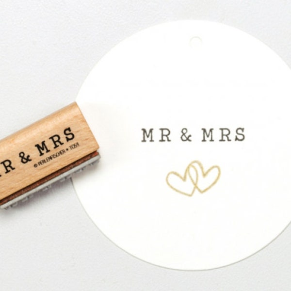 Mr and Mrs Stamp - Etsy