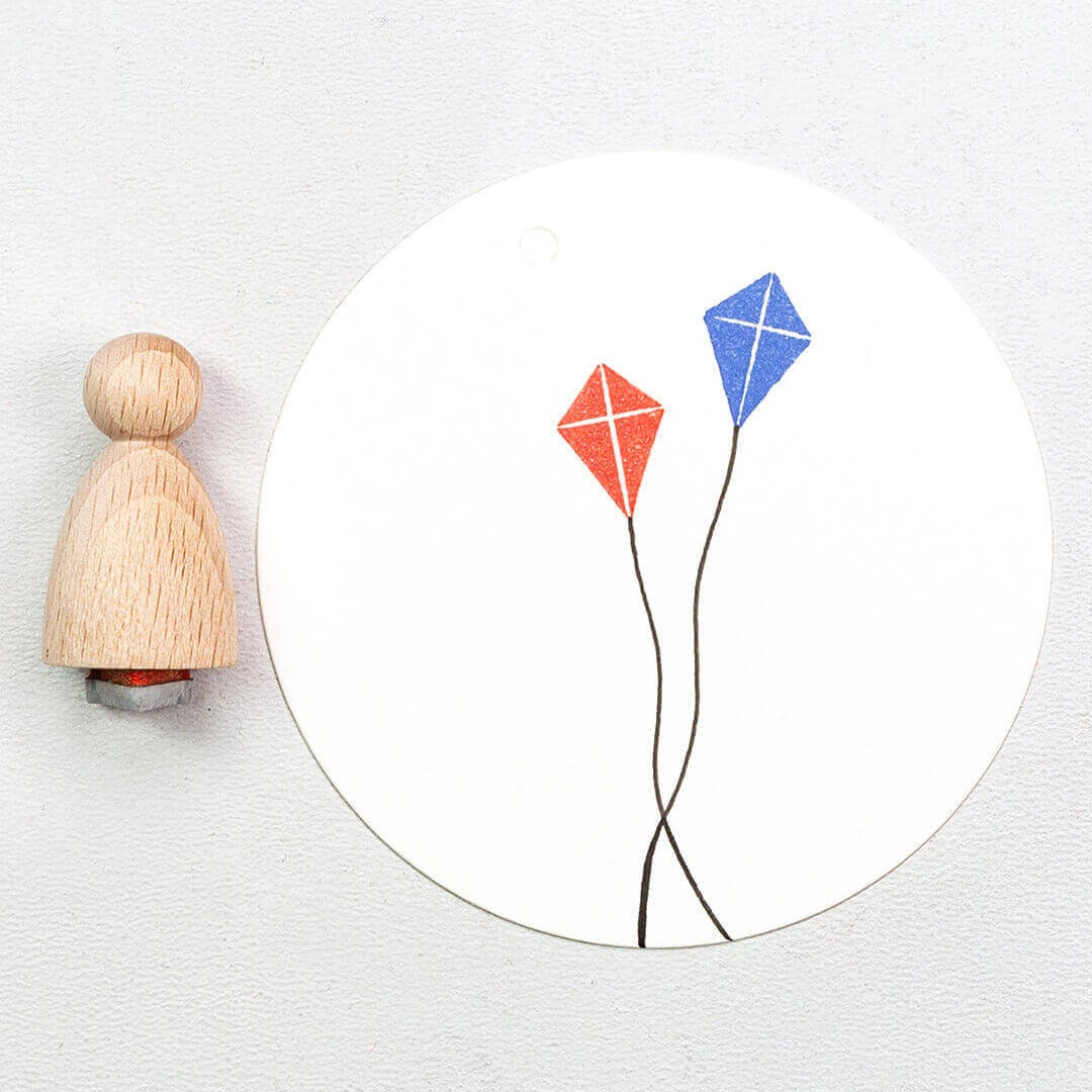Stamp | Flying Kite Small - Etsy