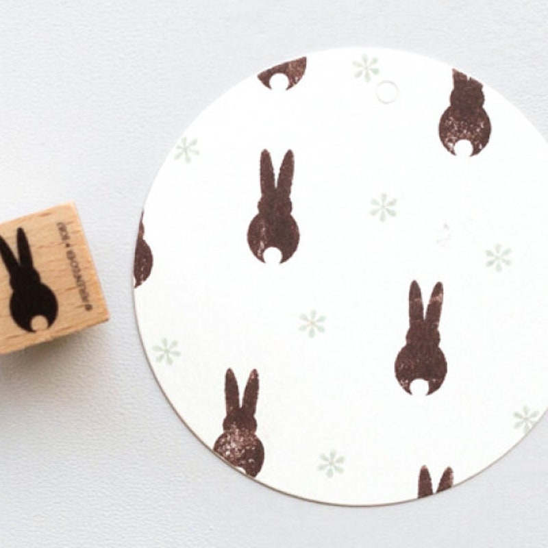 Easter Bunny Stamp - Etsy