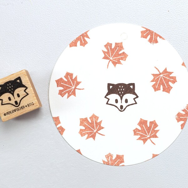 Fox Stamp - Etsy